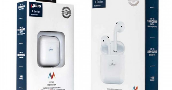 سماعه ايـربـودز بلوتوث 001 IPLUS